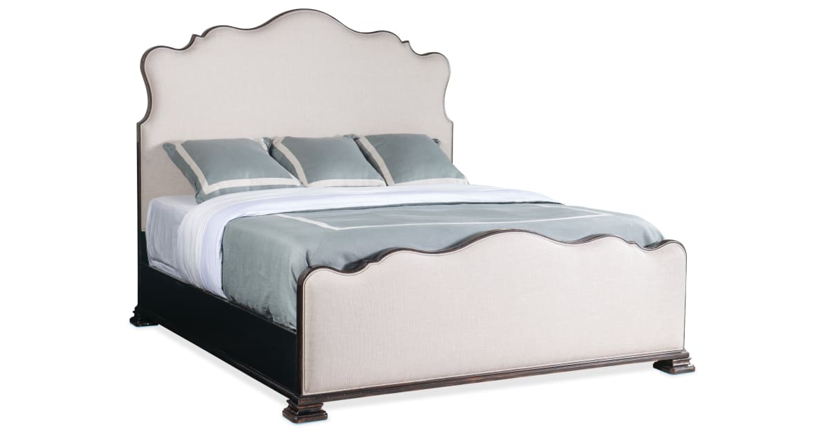 Hooker Furniture 6750-90866-97 Charleston King Cherry Platform Bed ...