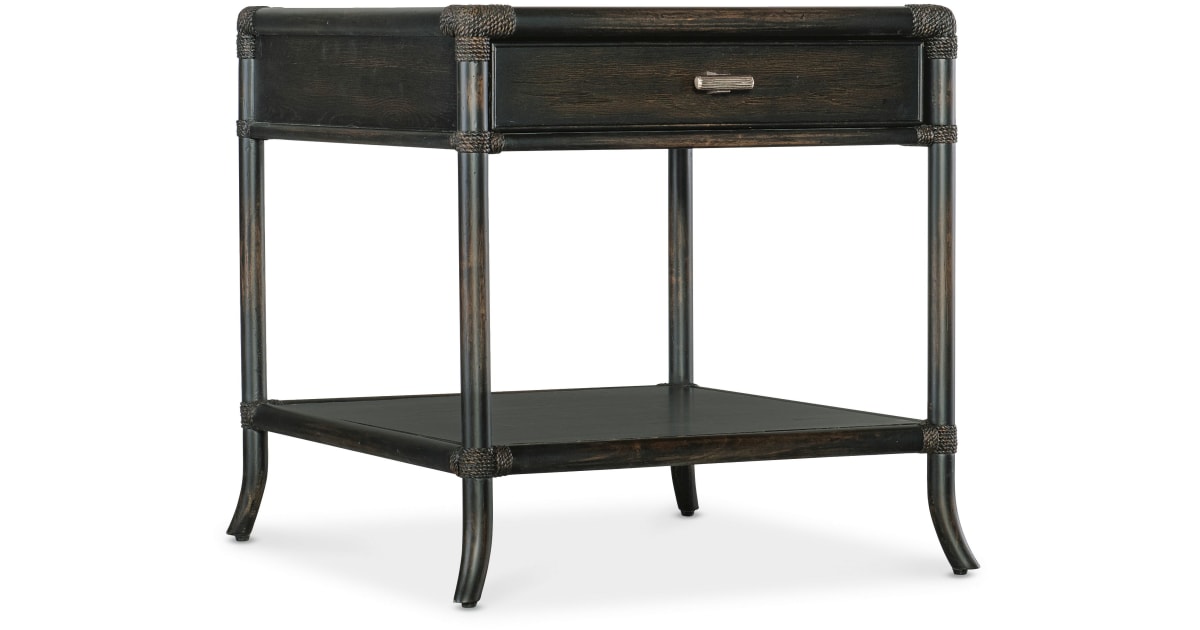 Hooker Furniture 6950-80213-99 Retreat 27" Wide Wood Top Maple and Oak ...