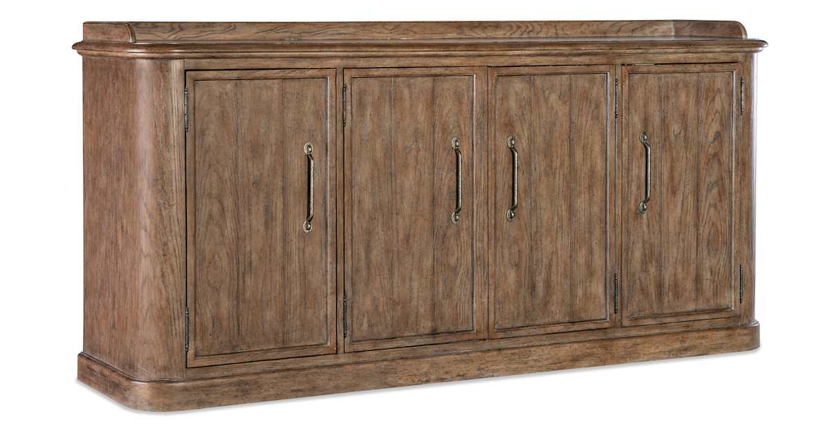 Hooker Furniture 7050-75900-85 Americana 78" Wide Oak Buffet | Ferguson ...