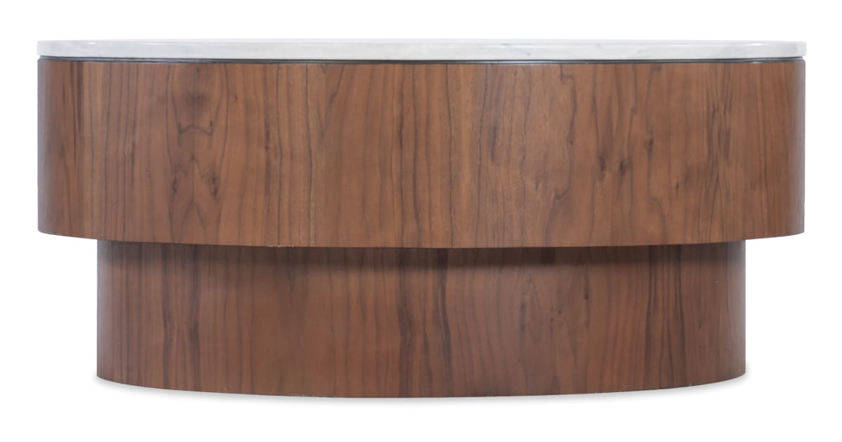 Hooker Furniture M09-80110-85 Vana 36" Diameter Marble Top Coffee Table ...