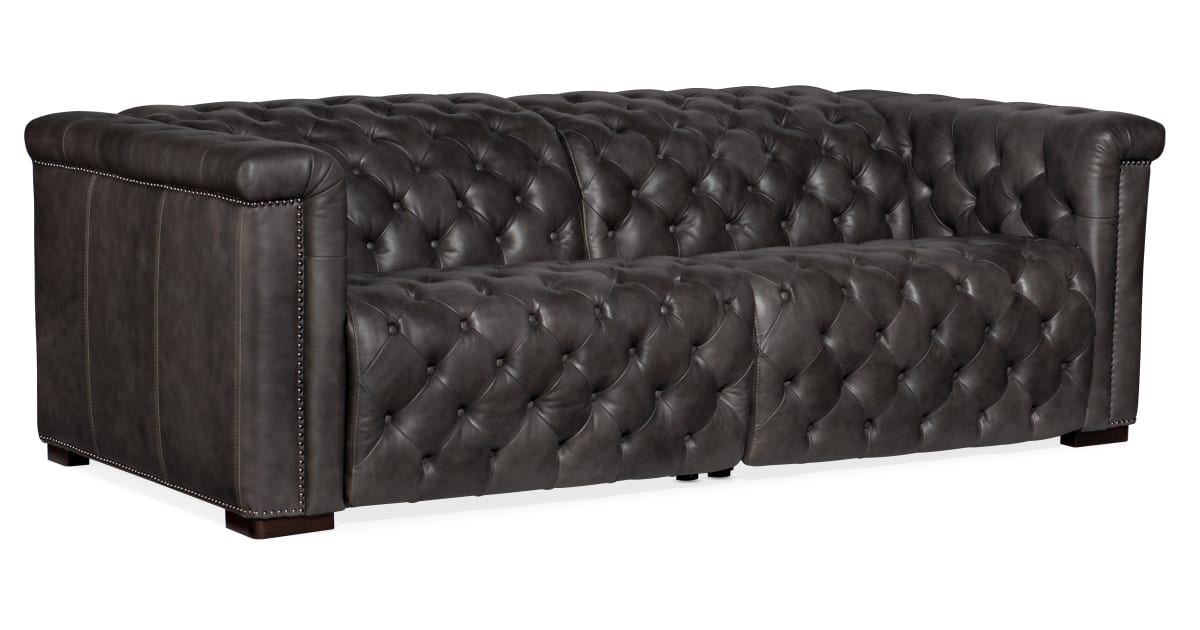 Hooker Furniture SS434-1.5RL-P-PH-096 Savion 89" Wide Leather Standard ...