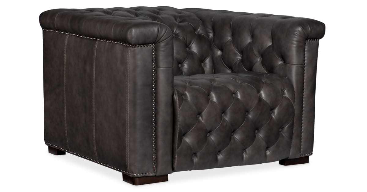 Hooker Furniture SS434-P1-096 Savion 47" Wide Leather Power Recliner ...