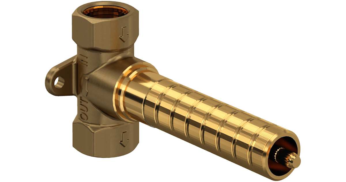 House of Rohl R1041R 3/4" Clockwise Volume Control Rough-In Valve ...