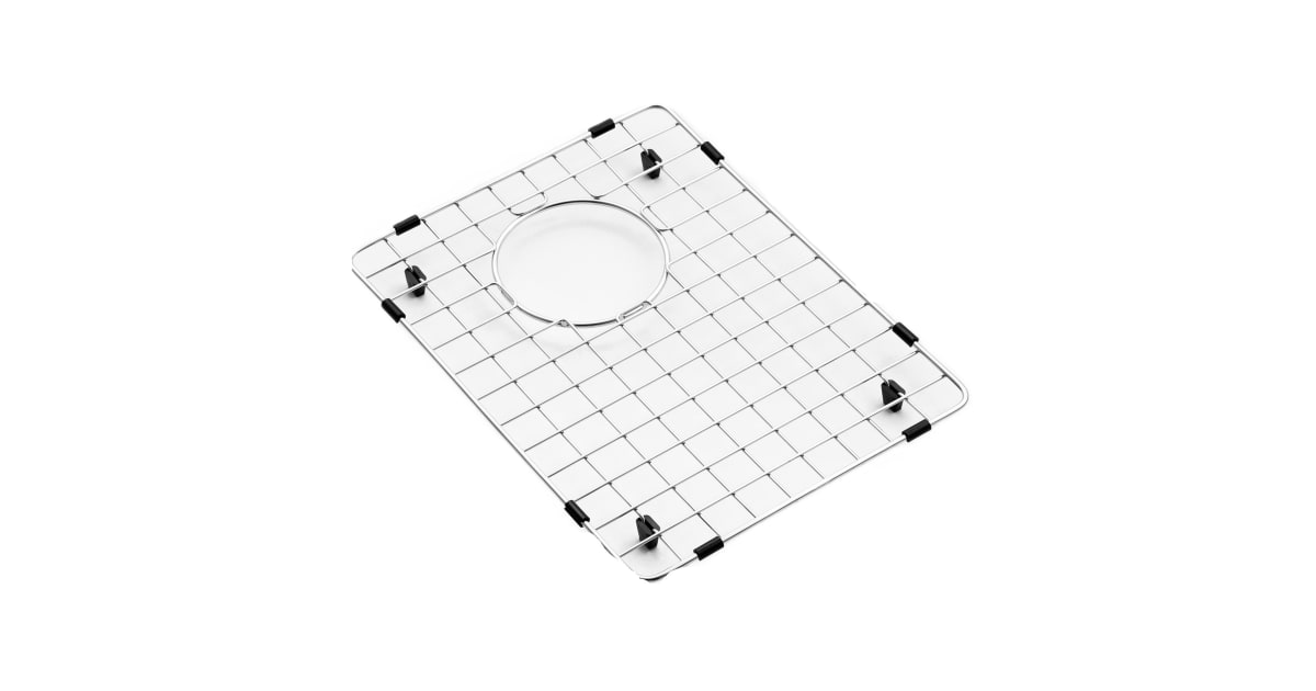 Houzer 629805 Bottom Grid 13" L x 16-1/2" W Stainless Steel Basin Rack ...