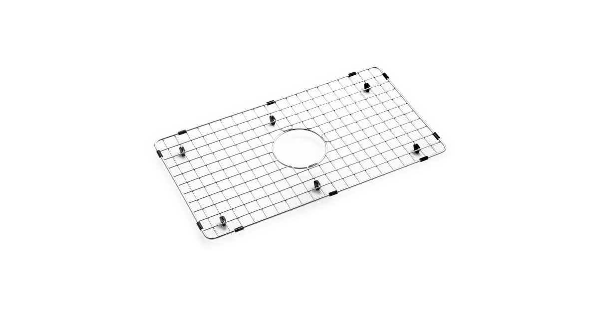 Houzer 629815 Bottom Grid 24-5/8" L x 13-3/8" W Stainless Steel Basin ...