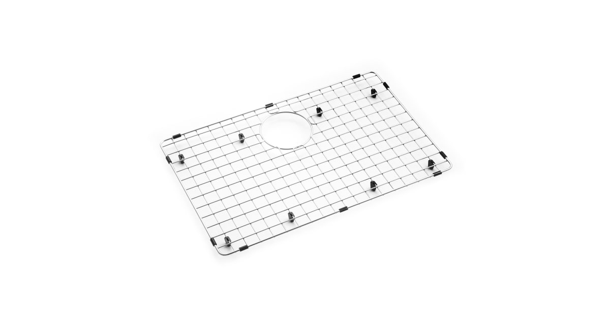 Houzer BG-2750 Bottom Grid 24-3/8" L x 15-7/8" W Stainless Steel Basin ...