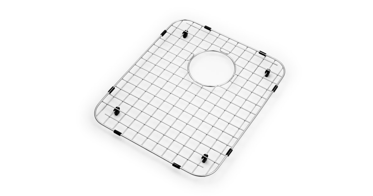 Houzer BG-3500 Bottom Grid 14-5/8" L x 15-1/2" W Stainless Steel Basin ...