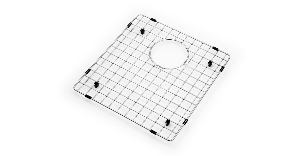 Houzer BG-4170 Bottom Grid 14-5/8" L x 15-1/2" W Stainless Steel Basin ...