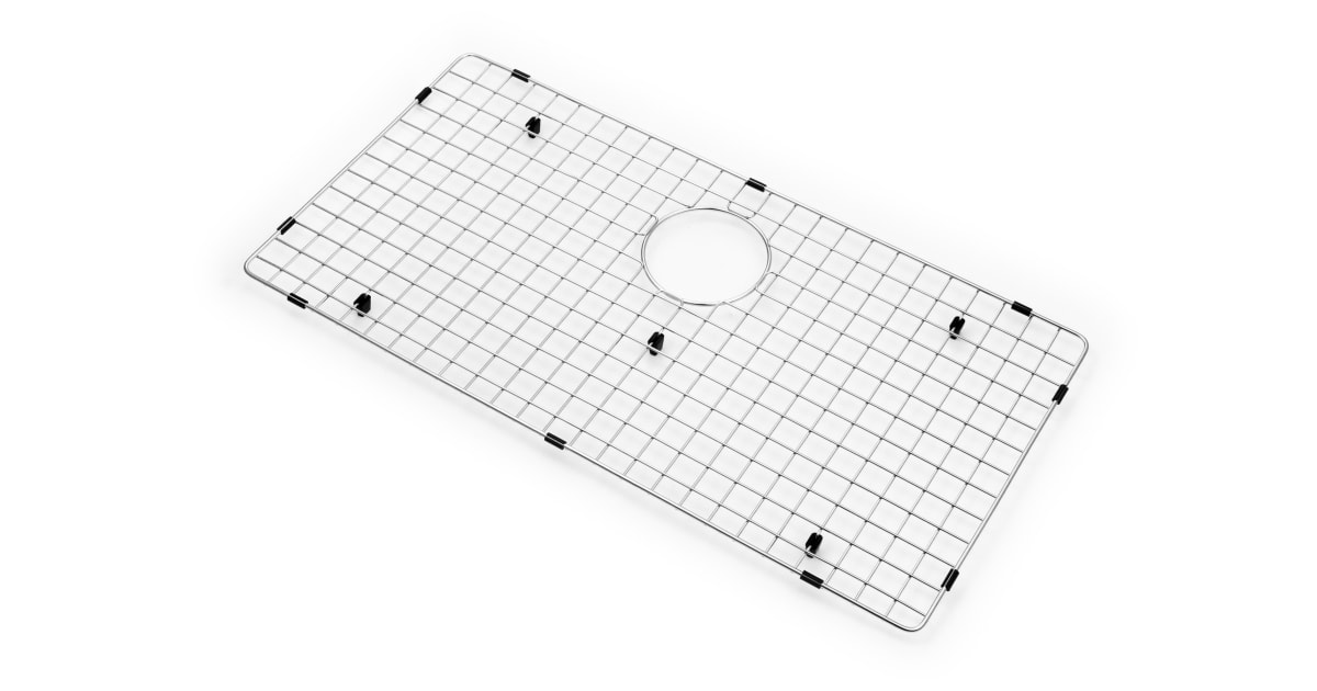 Houzer BG-5430 Bottom Grid 30-1/2" L x 15-1/2" W Stainless Steel Basin ...