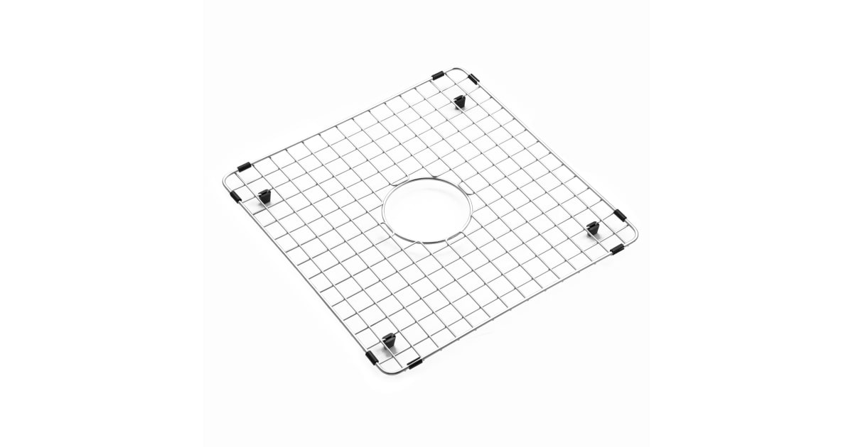 Houzer BG-8760 Bottom Grid 17-15/16" L x 17-9/16" W Stainless Steel ...