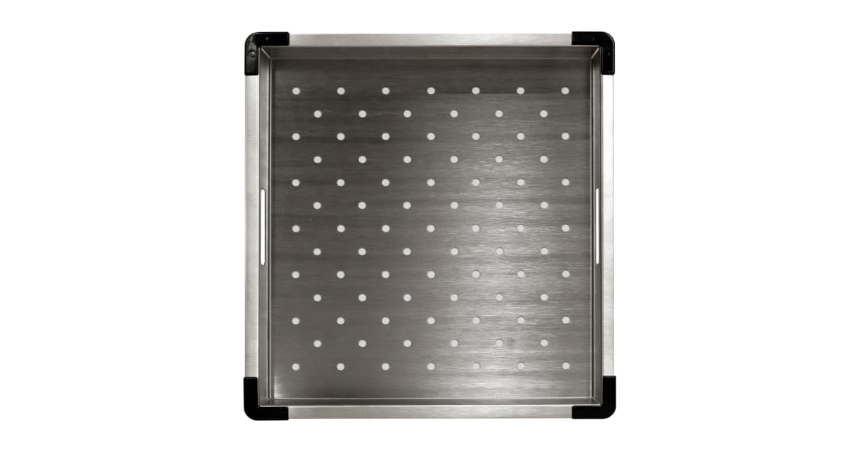 Houzer DT-4230 15-1/8" x 16-1/16" Stainless Steel Colander | Ferguson Home