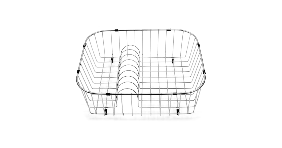 Houzer RB-2400 Wirecraft 16-1/4" x 19 Stainless Steel Drying Rack ...