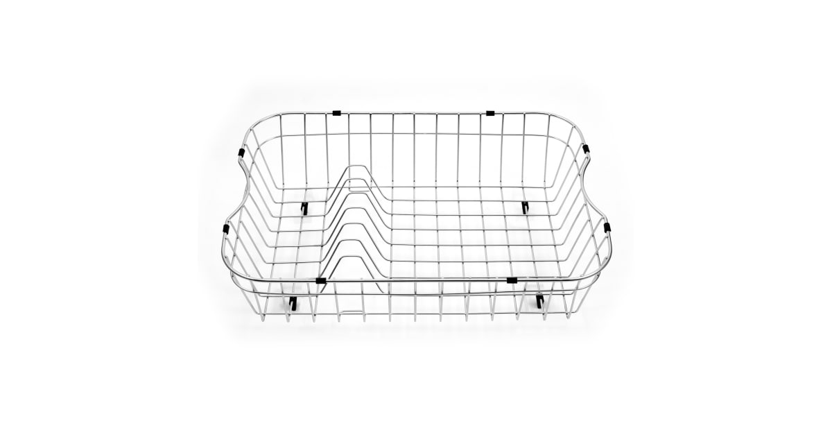 Houzer RB-4100 Wirecraft 15-1/2" x 20-3/4 Stainless Steel Drying Rack ...