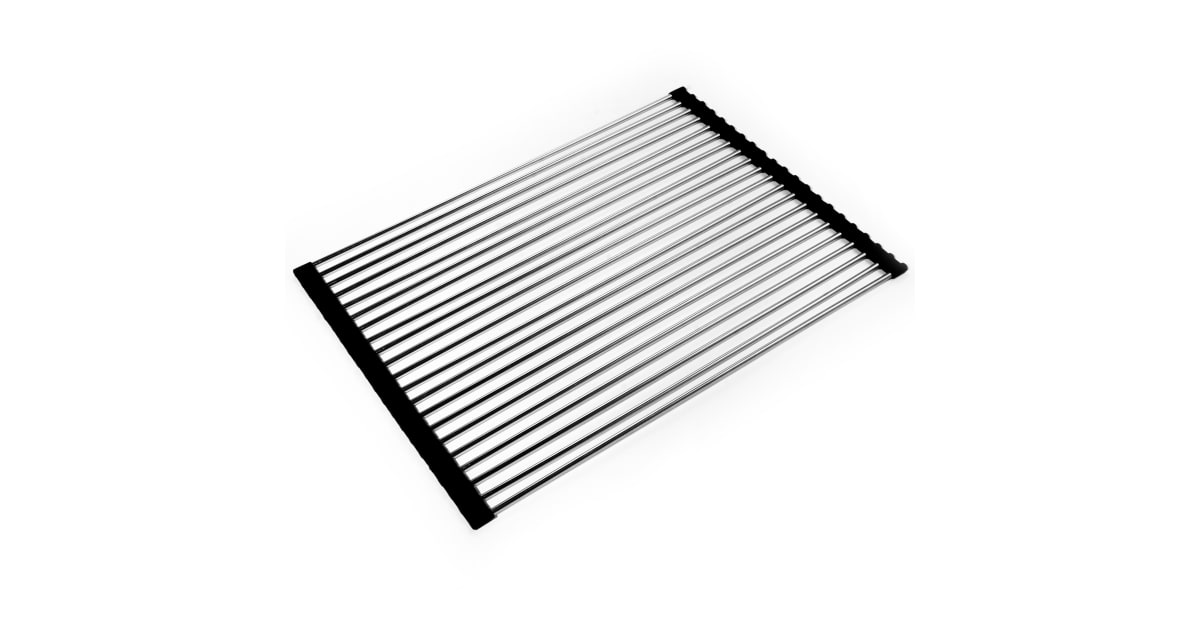 Houzer RO-2000 19-1/2" x 13-3/4 Stainless Steel Rolling Mat | Ferguson Home
