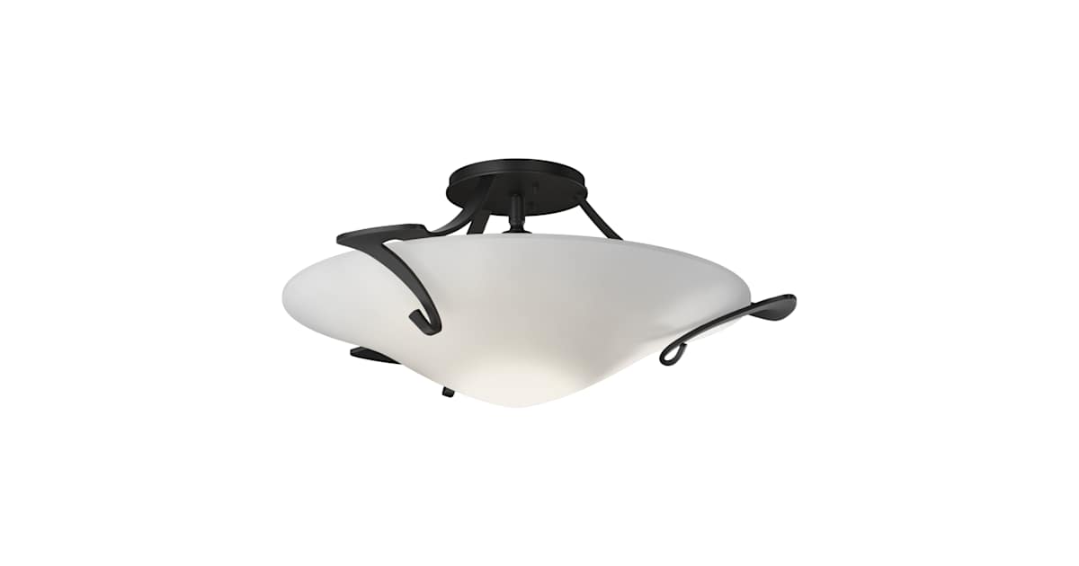 Hubbardton Forge 124710-1008 Antasia 22" Wide Semi-Flush Bowl Ceiling ...