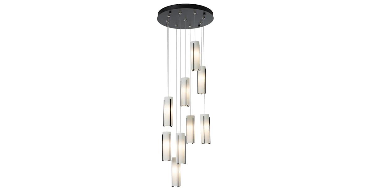 Hubbardton Forge 131104-1008 Exos 9 Light 21" Wide Multi Light Pendant ...