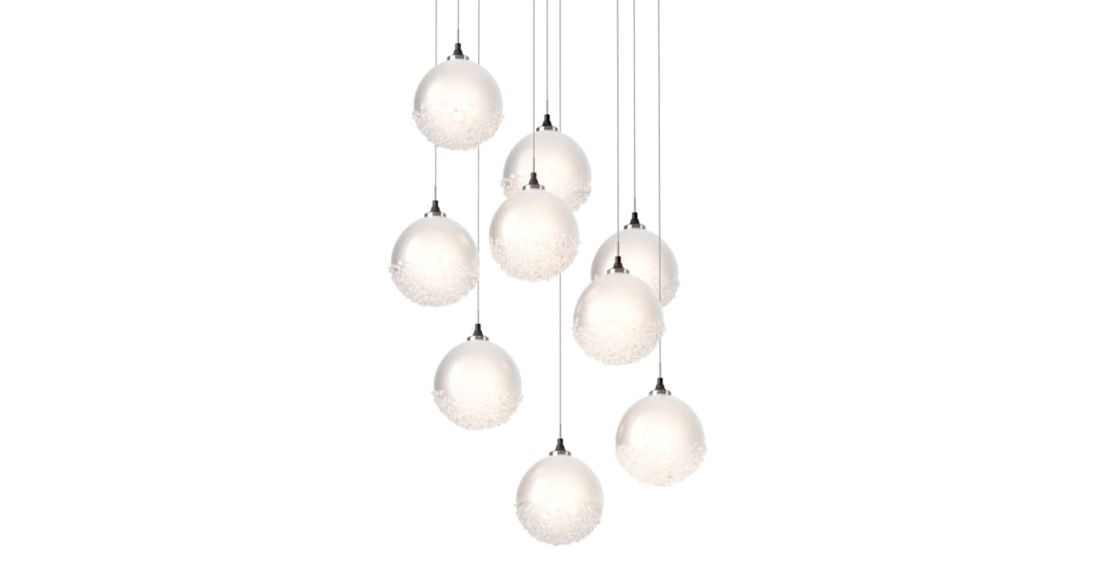 Hubbardton Forge 131133-1006 Fritz 9 Light 21" Wide Suspension Multi ...