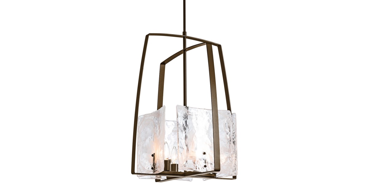 Hubbardton Forge 131310-1005 Arc 4 Light 19" Wide Pendant - Bronze ...
