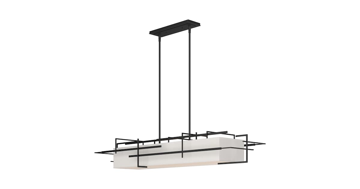 Hubbardton Forge 136390-1228 Etch 4 Light 54" Wide Linear Chandelier ...