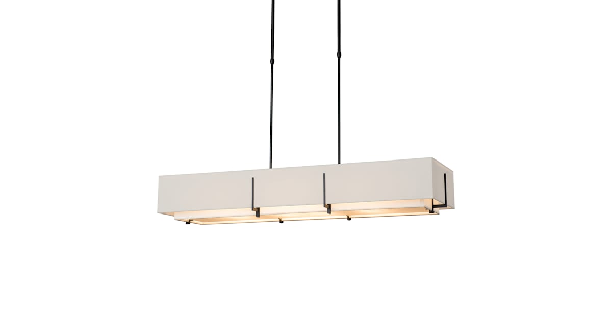 Hubbardton Forge 139640-1463 Exos 4 Light 47" Wide Linear Pendant ...