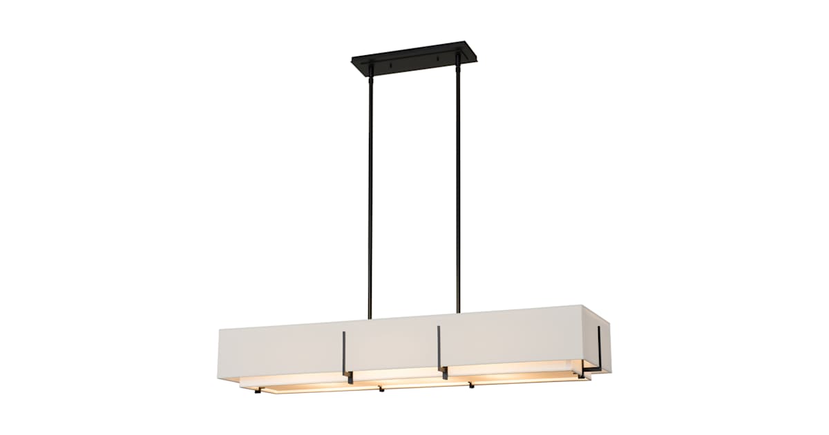 Hubbardton Forge 139640-2215 Exos 4 Light 47" Wide Linear Chandelier ...
