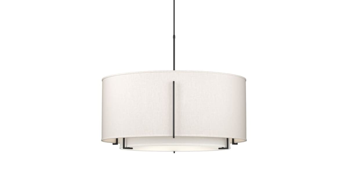 Hubbardton Forge 194642-2079 Exos 6 Light 44" Wide Pendant | Ferguson Home