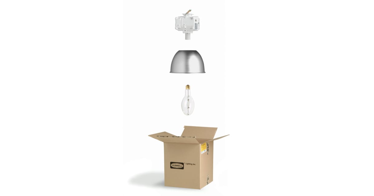 Hubbell Lighting Industrial BL-400PV-BC-WH-EX-UPL Superbay 1 Light 14 ...