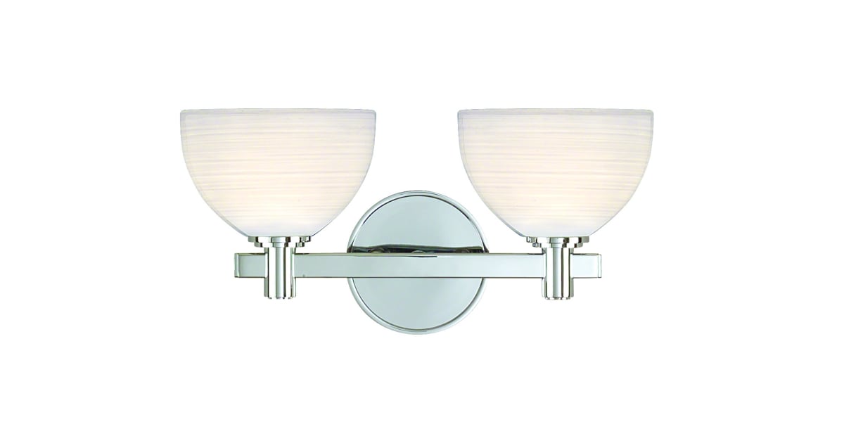 Hudson Valley Lighting 1402-PC Mercury 2 Light 15" Wide Bathroom Vanity ...