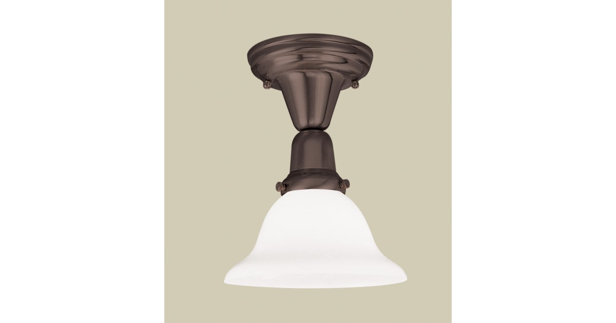 Hudson Valley Lighting 18-OB-415 One Light Semi Flush Ceiling Fixture ...