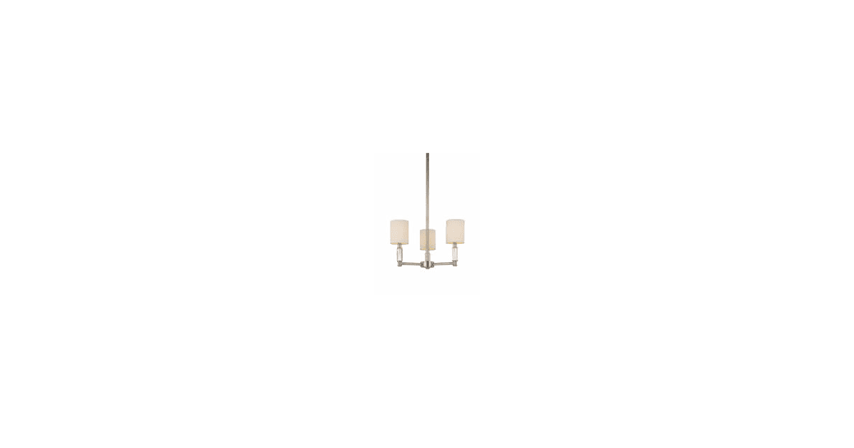 Hudson Valley Lighting 6133-PN Glacier Collection Three Light ...