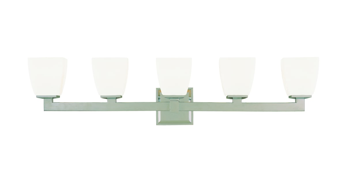 Hudson Valley Lighting 6205-PC Soho 5 Light 32" Wide Bathroom Vanity ...