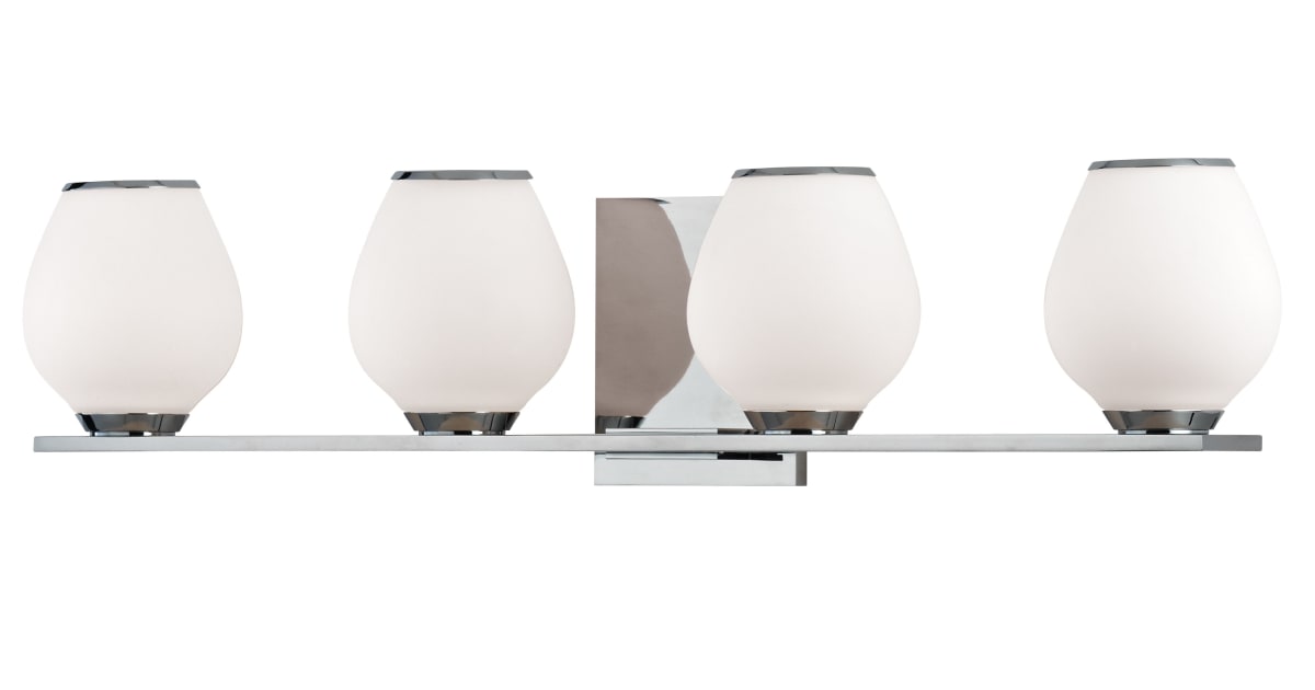 Hudson Valley Lighting 1194-PC Verona 4 Light Xenon Bathroom Vanity ...