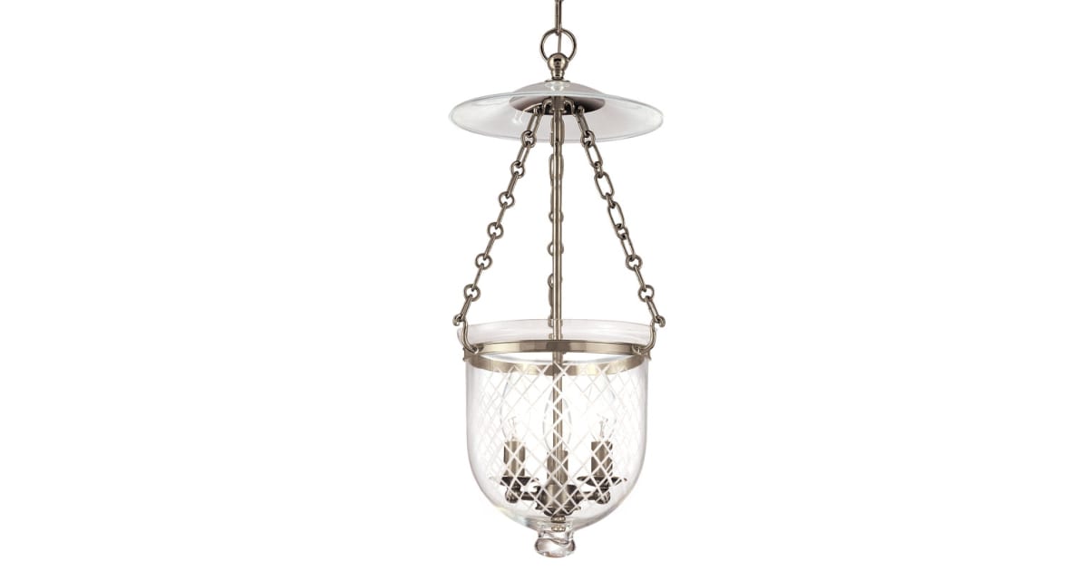 Hudson Valley Lighting 252-HN-C2 Hampton 3 Light 10" Wide Taper Candle ...