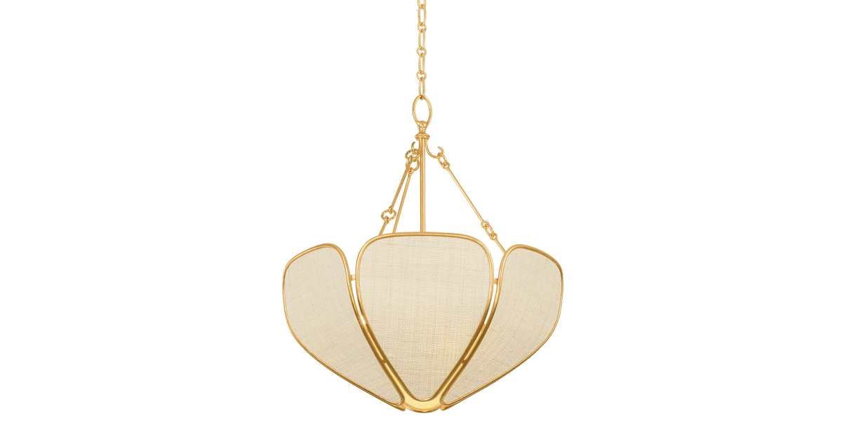 Hudson Valley Lighting 3920-VGL Bayville 3 Light 20" Wide Pendant with ...