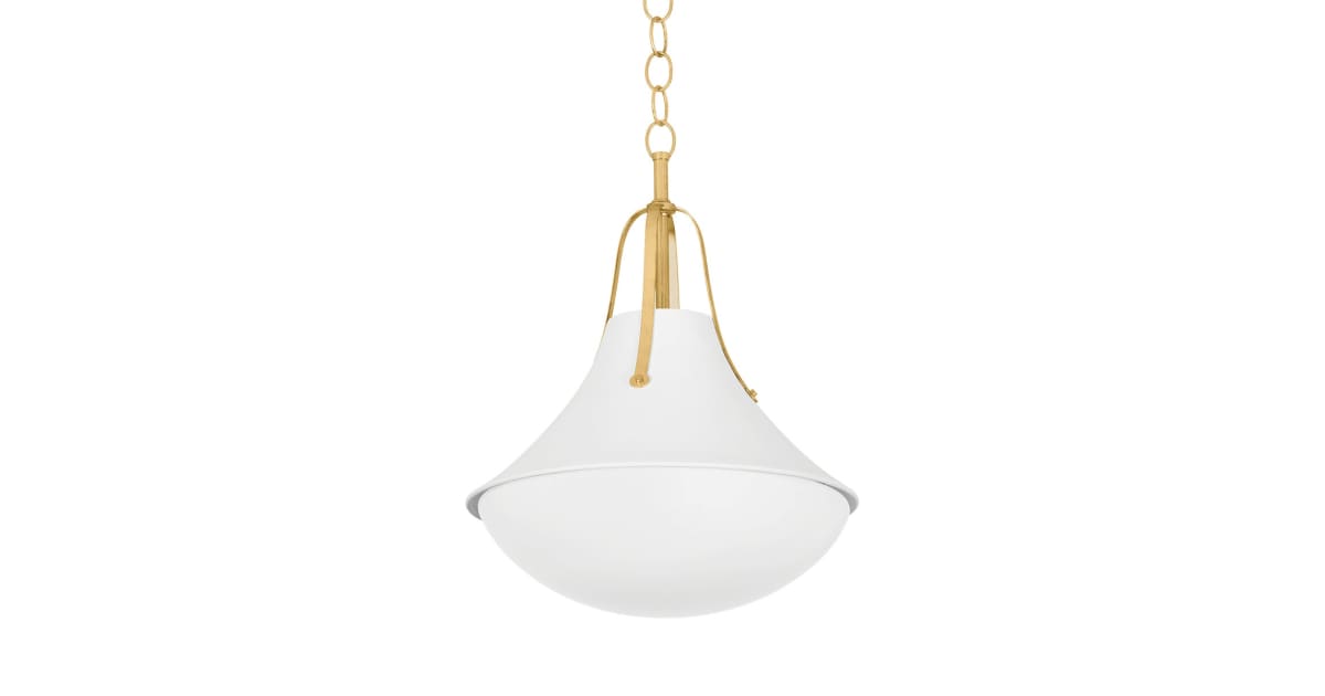 Hudson Valley Lighting 4516-VGL/WP Coventry 16" Wide Pendant | Build.com
