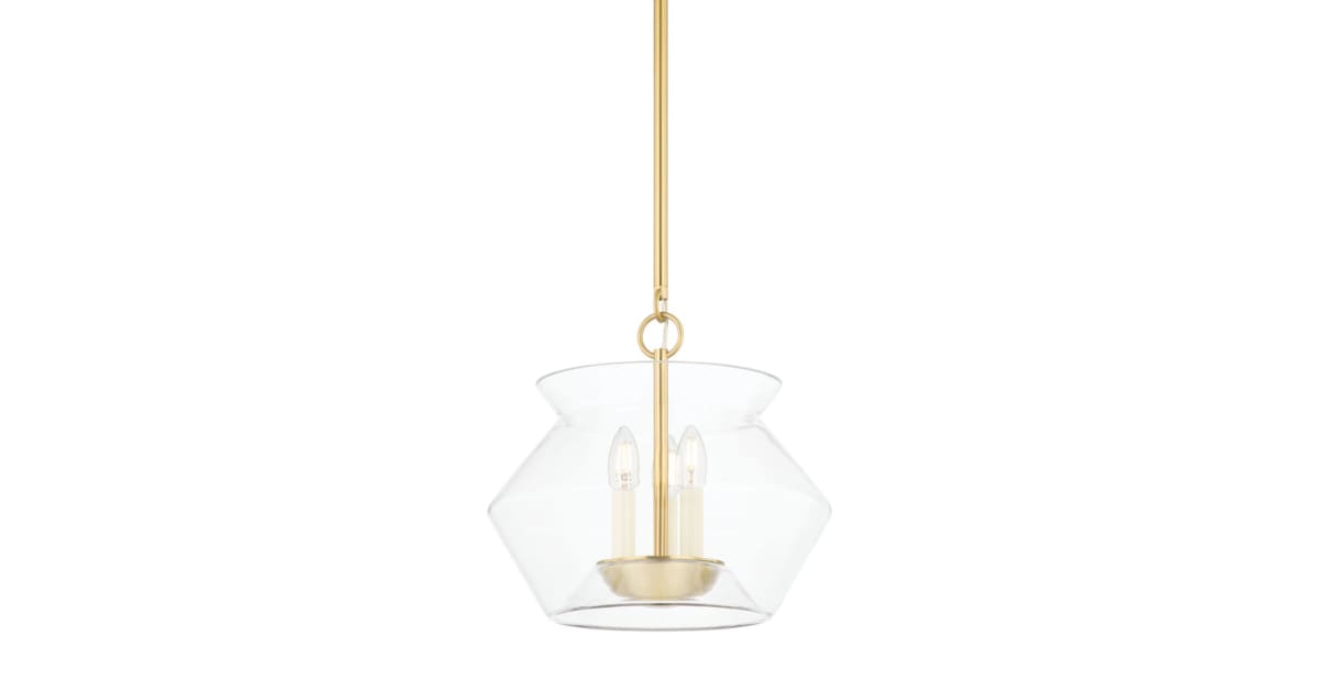 Hudson Valley Lighting 8115-AGB Edmonton 3 Light 15" Wide Multi Light ...