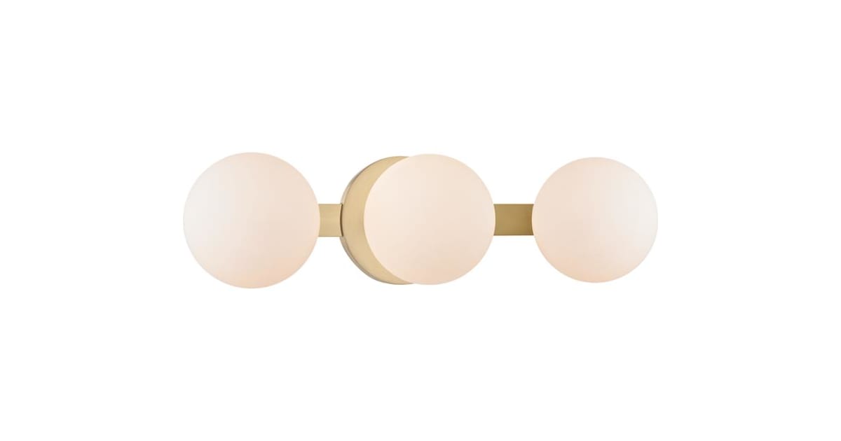 Hudson Valley Lighting 9110-AGB Delran 10" Tall Wall Sconce | Build.com