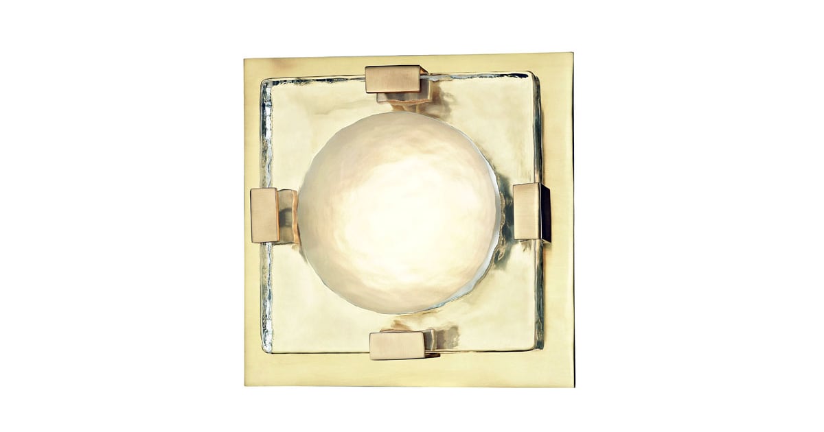 Hudson Valley Lighting 9811-AGB Bourne Single Light 11" Tall LED Wall ...