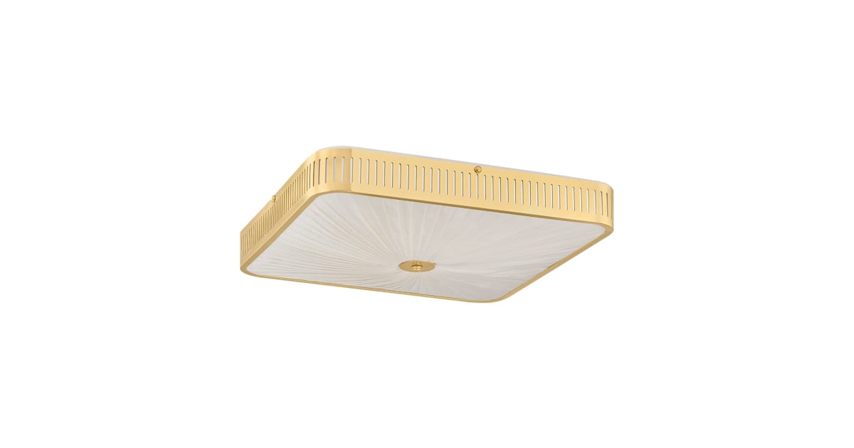 Hudson Valley Lighting AH4706-AGB Henri 6 Light 21" Wide Semi-Flush ...
