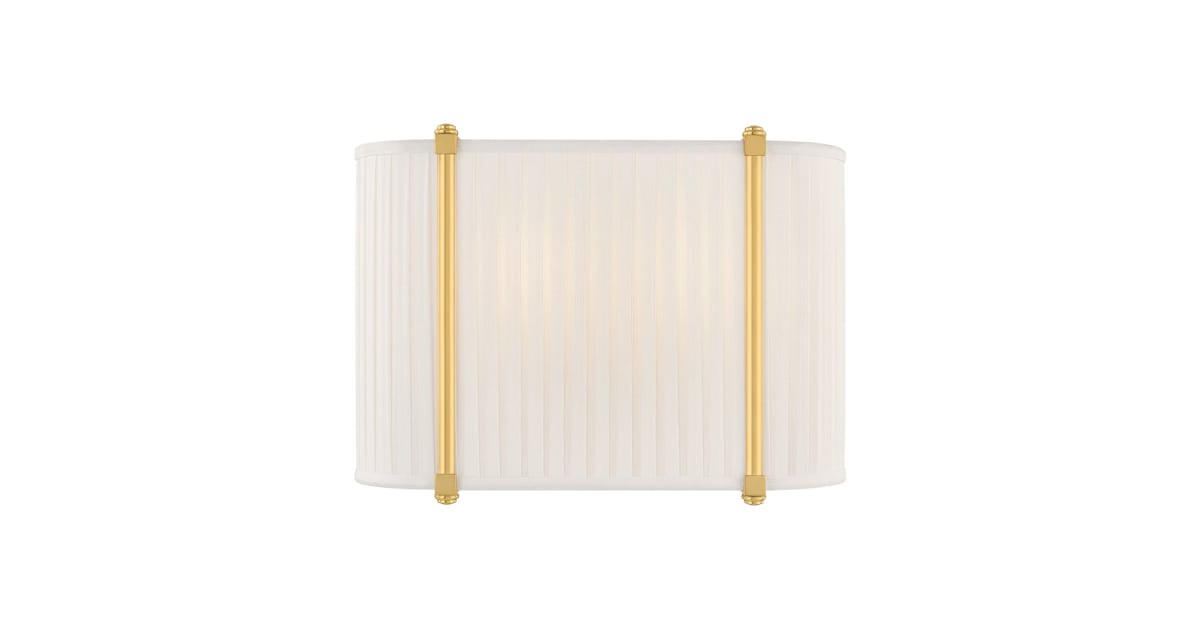 Hudson Valley Lighting AH6308-AGB Cornell 2 Light 9" Tall Wall Sconce ...