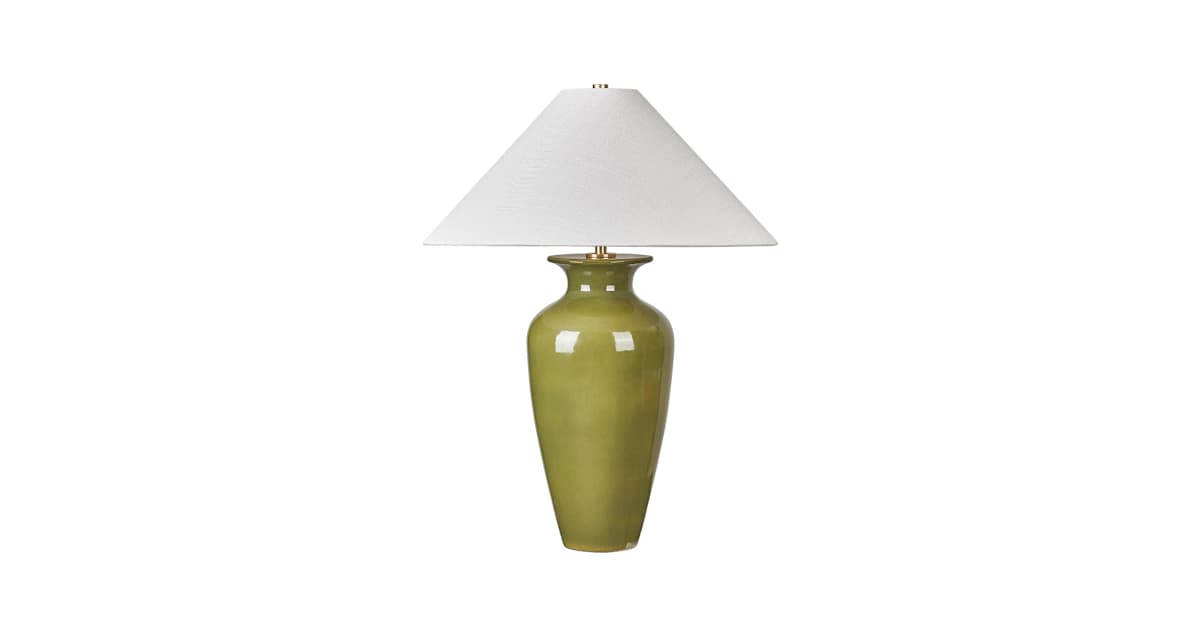 Hudson Valley Lighting L3529-AGB/CNG Grassy Point 29" Tall Vase Table ...