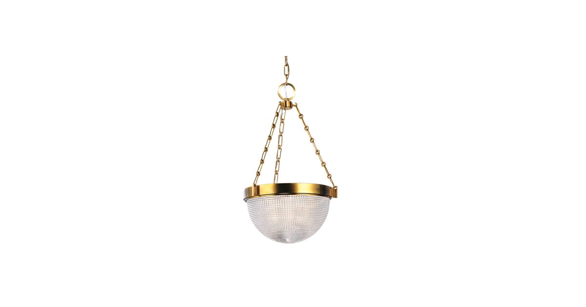Hudson Valley Lighting 4413-AGB Winfield 2 Light 13" Wide Pendant ...