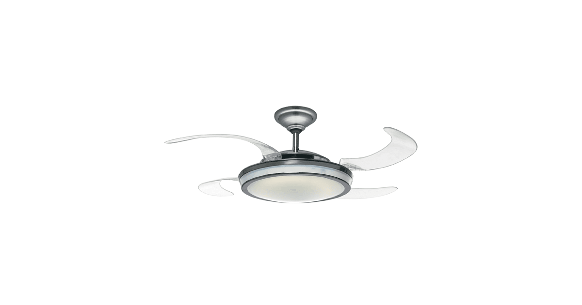 Hunter 21425 48" Fanaway Indoor Ceiling Fan with Clear Plastic Blades ...
