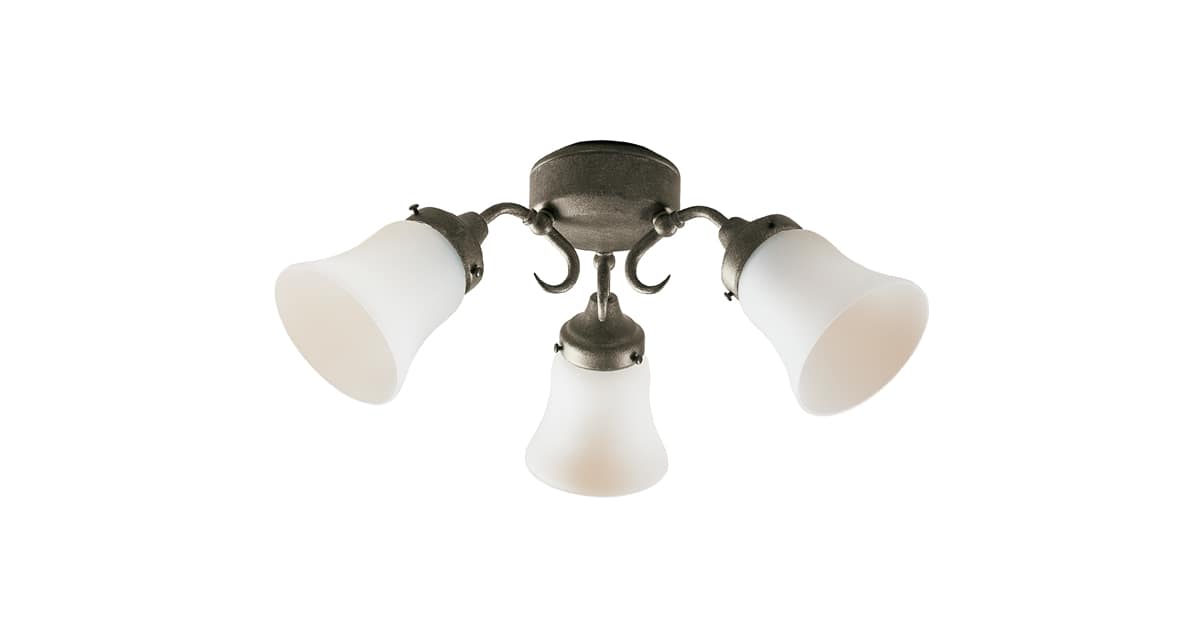 Hunter 23977 Provencal Gold Outdoor Fan Light Kit | Ferguson Home