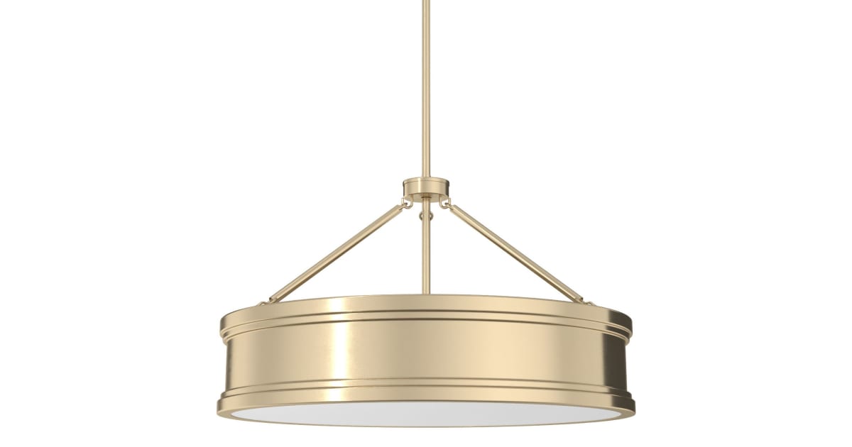 Hunter 19613 Capshaw 6 Light 24" Wide Pendant | Build.com
