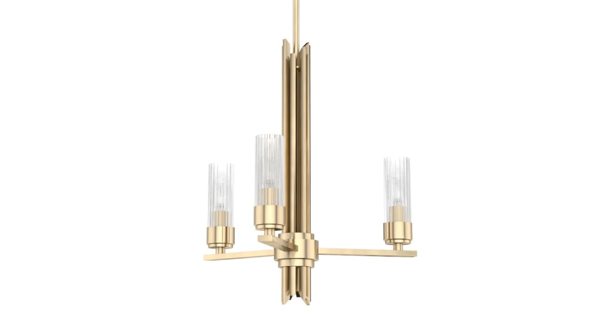 Hunter 19781 Gatz 3 Light 18" Wide Chandelier | Ferguson Home