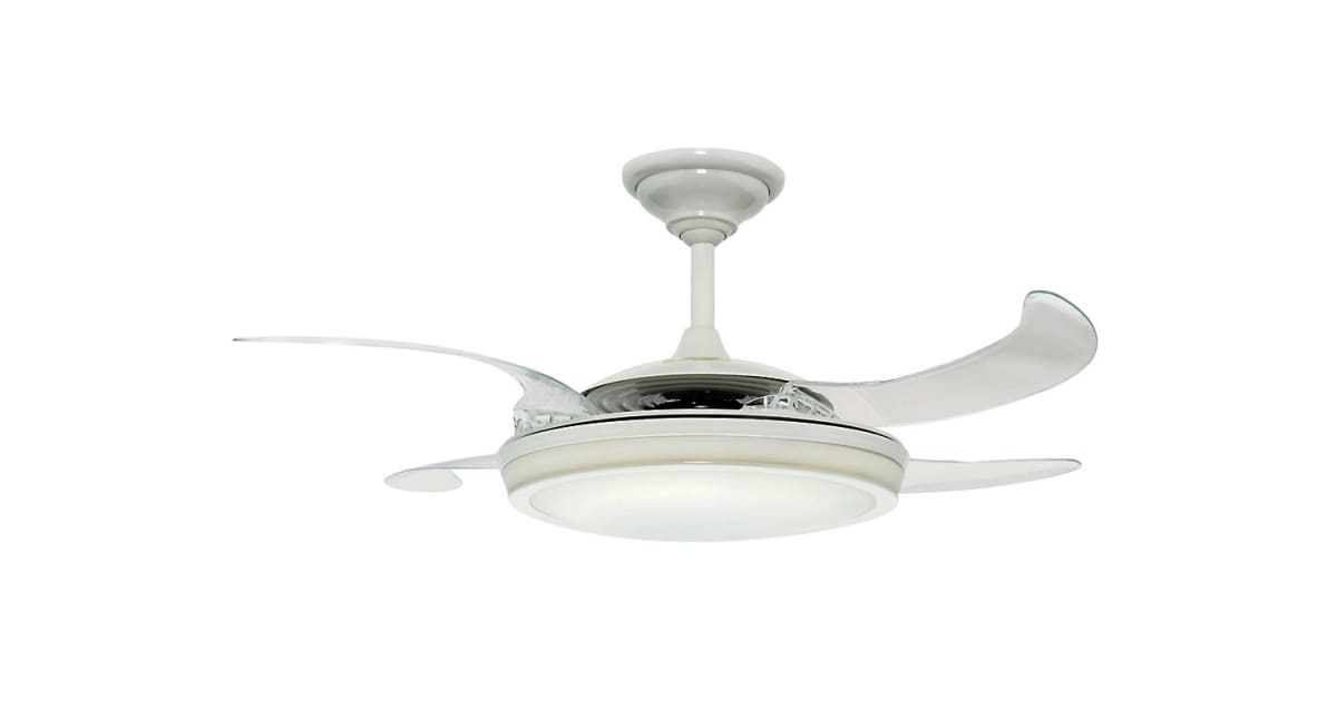 Hunter 21427 Fanaway 4 Blade 48" Ceiling Fan - Blades, Light Kit, and ...