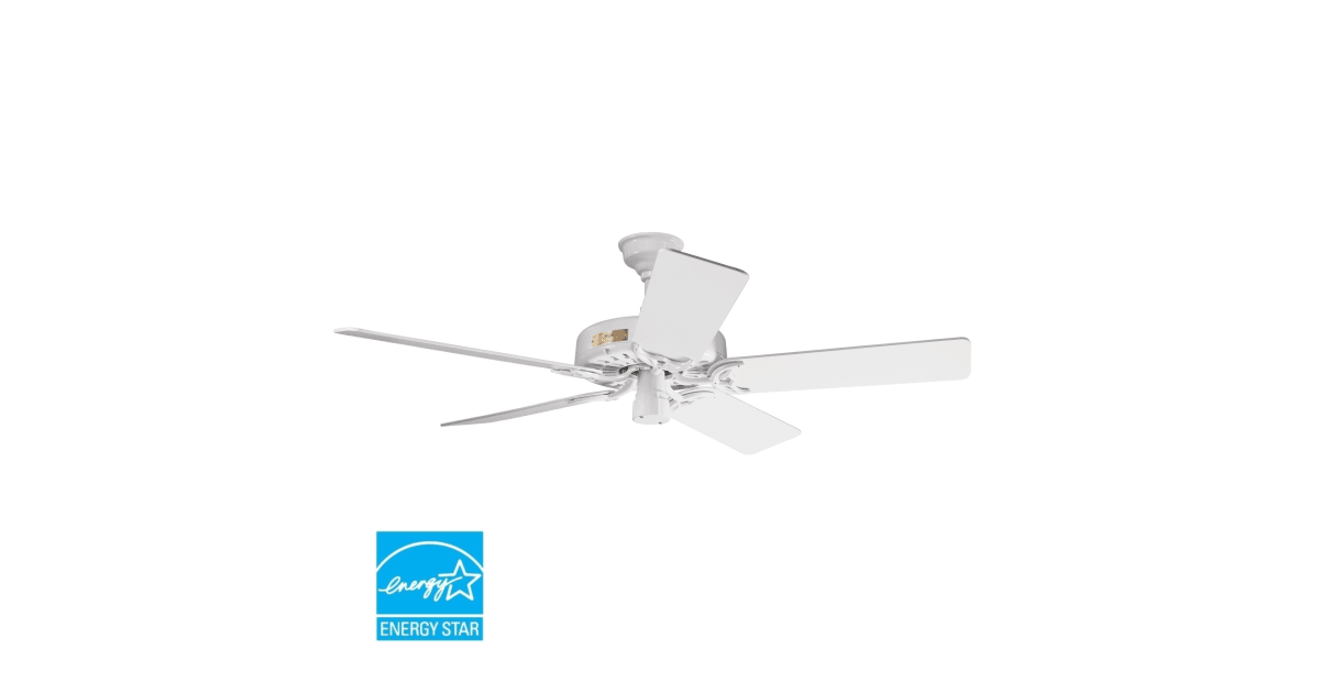 Hunter 23856 Original 52" 5 Blade Energy Star Ceiling Fan - Blades ...