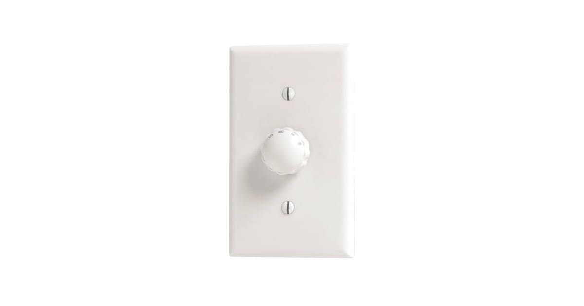 Hunter 27180 3 Speed Stepped Fan Wall Control | Ferguson Home