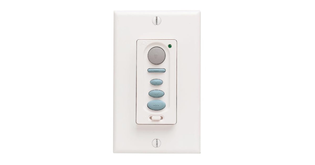 Hunter 27186 Universal Wall Remote Control for Fan and Lights | Build.com